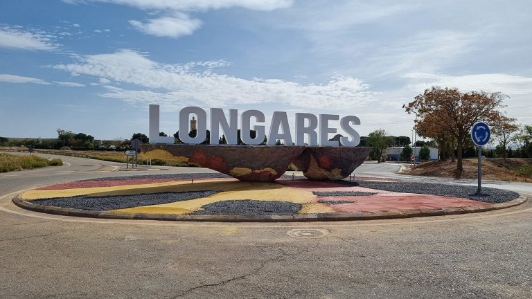 La rotonda de Longares luce su nueva imagen – Ayuntamiento de Longares